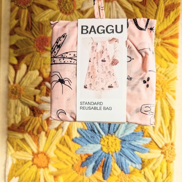 BAGGU | Bags | Nwt Baggustandard Ballet Icons Print Recycled Ripstop ...